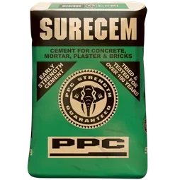 PPC Surebuild 42.5N Cement (50kg) - Murendi Building Supplies